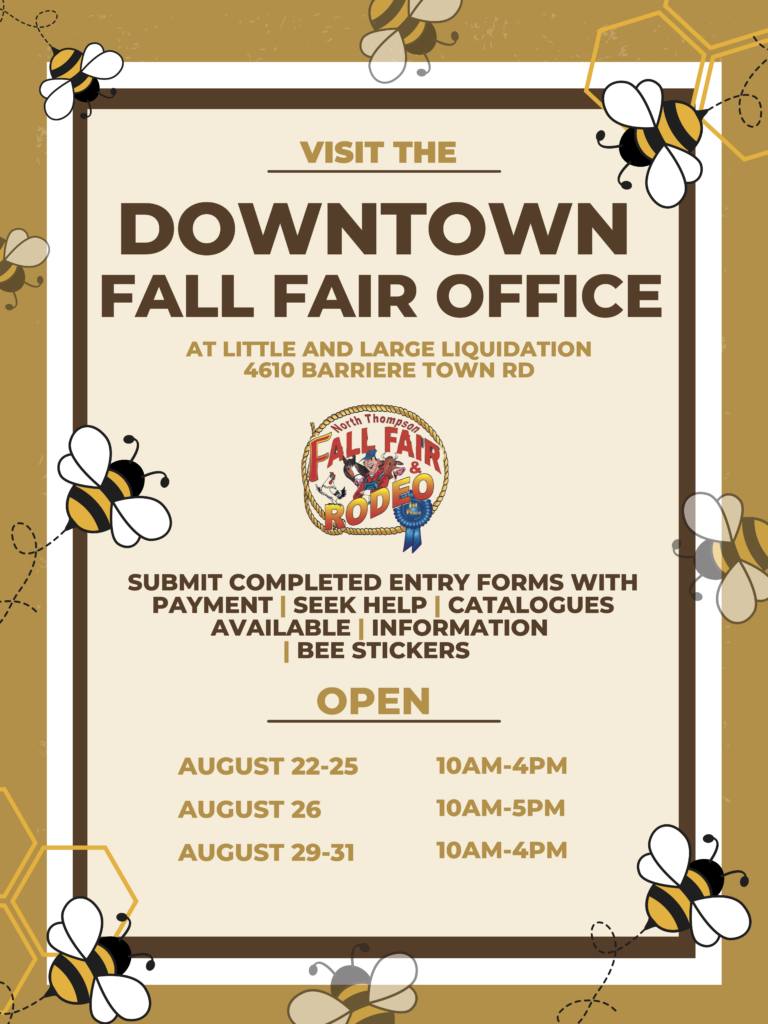 Fall Fair & Rodeo – North Thompson Fall Fair & Rodeo